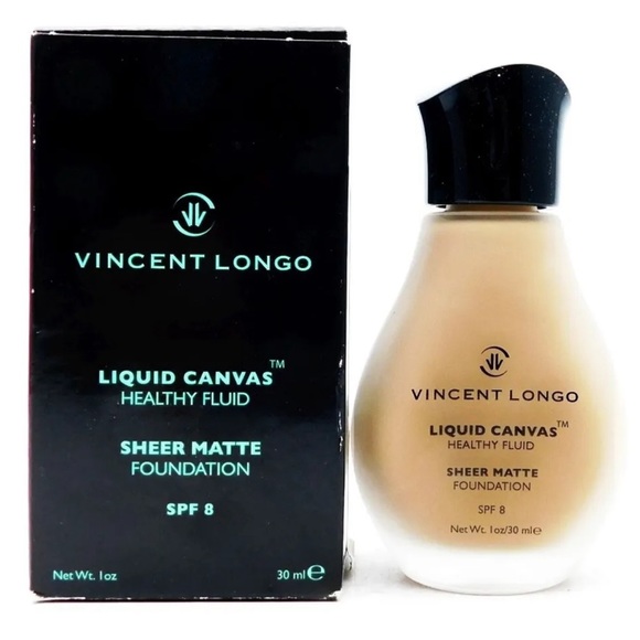 Vincent Longo | Makeup | Vincent Longo Liquid Canvas Healthy Fluid Sheer Matte Foundation ...